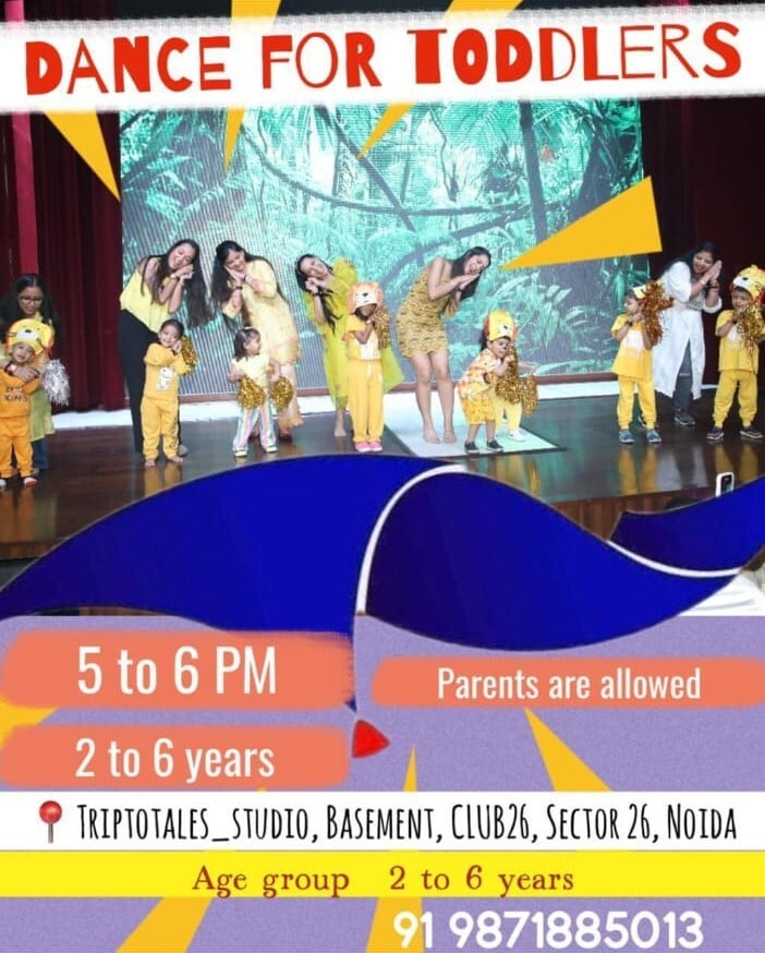 Triptotales Storytelling Centre - Dance For Toodlers in Noida